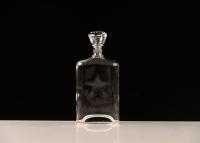 China wholesale 500ml 750ml empty Bordeaux shape glass wine bottle customized Clear Empty Liquor Wine Glass Bottles for sale