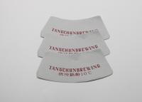 China Hiwin Custom adhesive metal embossed aluminum foil sticker label for wine for sale