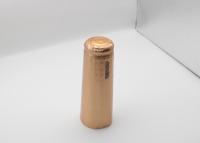 China Embossed 34*90mm Champagne Wine Bottle Aluminum Foil Capsule Shrink Caps for sale