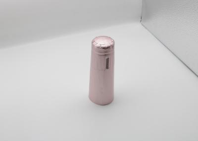 China Champagne Bottle Aluminum Foil Shrink Cap Custom Standard Wine Glass Bottle Aluminum Cap for sale