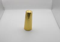 China Embossed aluminum foil cap for champagne bottle customized golden color aluminum foil wine capsule champagne foil capsul for sale