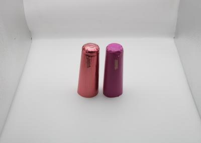 China Aluminum foil cap for champagne bottle customized golden color aluminum foil wine capsule champagne foil capsule for sale