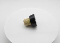 China Customized luxury wooden bottle stopper T shape gin whiskey spirits whisky bottle synthetic cork stopper wooden vodka ca for sale