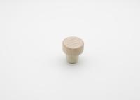 China Customized luxury wooden bottle stopper T shape gin whiskey spirits whisky bottle synthetic cork stopper wooden vodka ca for sale