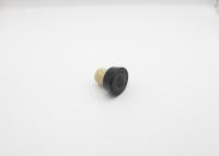 China Customized luxury wooden bottle stopper T shape gin whiskey spirits whisky bottle synthetic cork stopper wooden vodka ca for sale