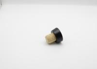 China Customized luxury wooden bottle stopper T shape gin whiskey spirits whisky bottle synthetic cork stopper wooden vodka ca for sale