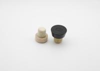 China Customized luxury wooden bottle stopper T shape gin whiskey spirits whisky bottle synthetic cork stopper wooden vodka ca for sale