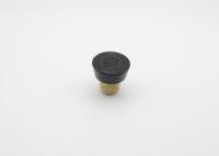 China Customized luxury wooden bottle stopper T shape gin whiskey spirits whisky bottle synthetic cork stopper wooden vodka ca for sale