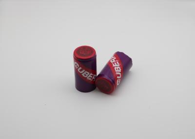 China 25*43mm 30*60mm Whisky Wine Bottle Tamper Proof Aluminium Closures Caps for sale