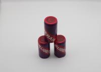 China 25*43mm 30*60mm Whisky Wine Bottle Tamper Proof Aluminium Closures Caps for sale