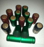 China Professional Heat Shrink Bottle Caps PVC Shrink Film Wine Bottle Cap ECO Friendly for sale