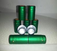 China PVC Heat Shrinkable Wine Bottle Foil Capsules Oil Proof Customized Logo Printing for sale