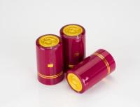 China Heat Resistant Wine Bottle Shrink Seals Olive Oil PVC Shrink Capsules Oil Proof for sale