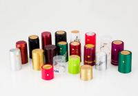 China Aluminum Foil Heat Shrink Capsules For Wine Bottles 50micron -100micron for sale
