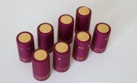 China Colored Wine Bottle Foil Capsules Shrinkable Side Offset printed Hot Stamping for sale