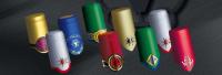 China Customized Red PVC Wine Capsule Heat Shrinker Gravure Printing 75 Micron for sale