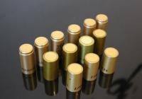 China Moisture Proof PVC Wine Bottle Caps UV Protection Plain / Printed Surface for sale