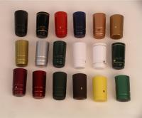 China Custom Aluminum Plastic Heat Shrink Capsules Water Proof With Tear Tabs for sale