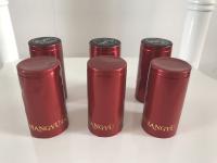 China Red Wine Bottle Foil Capsules Waterproof Champagne Foil Capsules Gravure Printing for sale