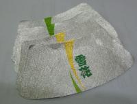 China Silver Self Adhesive Removing Beer Bottle Labels Aluminum Foil Heat Resistant for sale