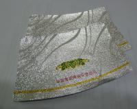 China Silver Self Adhesive Removing Beer Bottle Labels Aluminum Foil Heat Resistant for sale