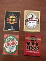 China ECO Friendly Muticolor Beer Bottle Neck Label Glossy Matte Laminate 0.01mm 0.0105mm for sale