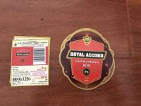 China Oil Proof Self Adhesive Labels Aluminum Stickers Metallic Paper UV Printing for sale