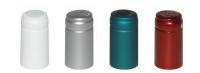 China Hot shrink capsule for wine bottles black caps for sale