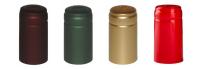 China Hot shrink capsule for wine bottles black caps for sale