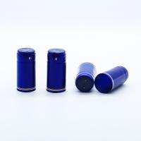 China Fast Delivery Non Spill PVC Shrink Capsule Sleeve Wine Bottle Shrink Cap Aluminium Foil Burgundy Screw Cap for sale