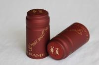 China Heat Shrinkable Film Wine Bottle Foil Capsules Anti Ultraviolet Hot Stamping for sale