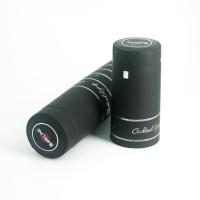 China Bottled Beverage Usage and PVC Material PVC shrink capsule with color available and tear strip for sale