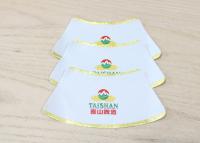 China Durable Self Adhesive Personalized Wine Bottle Labels UV Coating Hot Stamping for sale