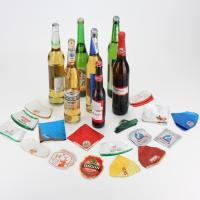 China Cheap Waterproof Custom Beer logo wine vinyl Label gold foil Sticker for sale