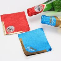 China Aluminium foil beer bottle neck label printing sticker labels for sale