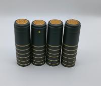 China LOW MOQ gin rum tequila vodka wine bottle metal PVC Aluminum Foil heat shrink Capsule with tear tab for sale