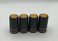 China LOW MOQ gin rum tequila vodka wine bottle metal PVC Aluminum Foil heat shrink Capsule with tear tab for sale