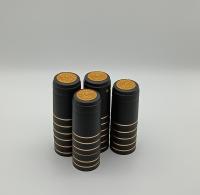 China LOW MOQ gin rum tequila vodka wine bottle metal PVC Aluminum Foil heat shrink Capsule with tear tab for sale