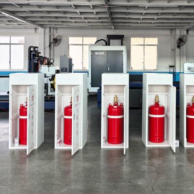 China 40L HFC-227ea Automatic FM200 Fire Fighting System For Industrial Electrical Room for sale