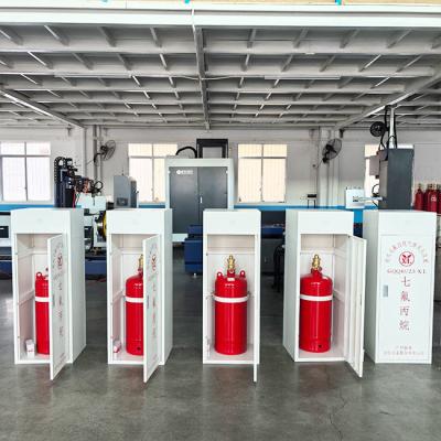 China 70L Hfc-227ea FM200 Fire Suppression For Electrical Rooms No Downtime Solution for sale