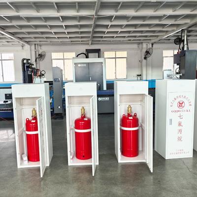 China Clean Agent FM200 Gas Suppression System For Telecom Centers 150L for sale
