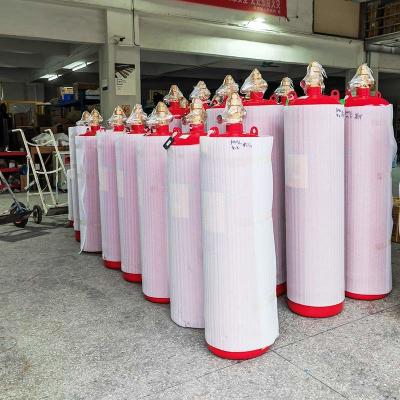 China Clean Agent FM200 Cylinder Fire Extinguishing System Filling Hfc-227ea Gas for sale