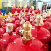 China Custom FM 200 Gas Cylinder For Automated Control Room Fire Fighting Equipment for sale