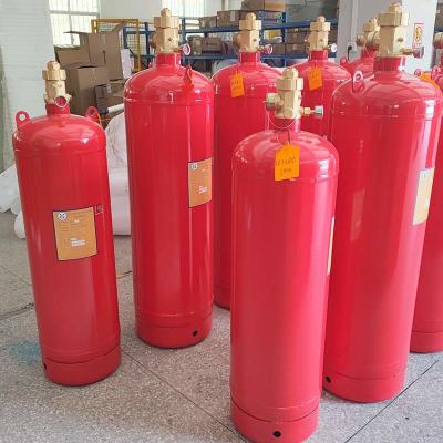 China 70-130L Environmental Friendly FM200 Cylinder Custom Fire Extinguishing System for sale