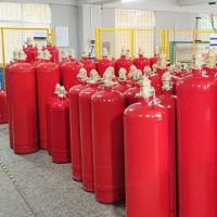 China 70-130L Environmental Friendly FM200 Cylinder Custom Fire Extinguishing System for sale