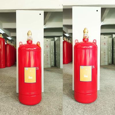China 2.5Mpa 4.2MPa 5.6MPa FM200 Fire Suppression Cylinder For Bank Computer Rooms for sale