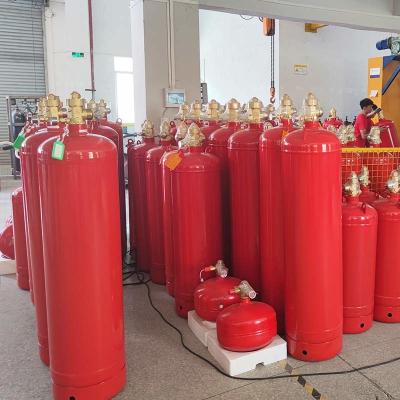 China Substation FM200 Cylinder For Fire Fighting Systems Hfc-227ea CO2 N2 Gas Tanks for sale