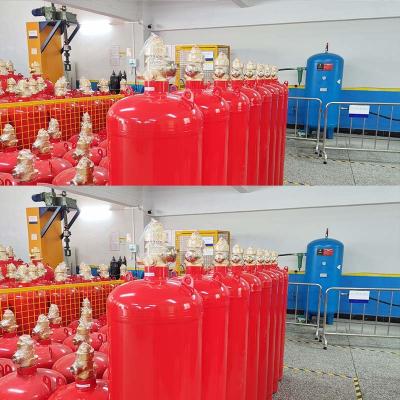 China Weak Current Equipment Room FM200 Gas Fire Extinguishing 2.5Mpa 4.2MPa 5.6MPa for sale