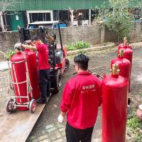 China 180L NOVEC 1230 Fire Suppression System For Oil Depot Fire Protection for sale