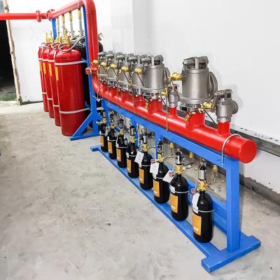 China Fire Suppression Inergen System IG541 For Internet Company Server Rooms Non Conductive for sale